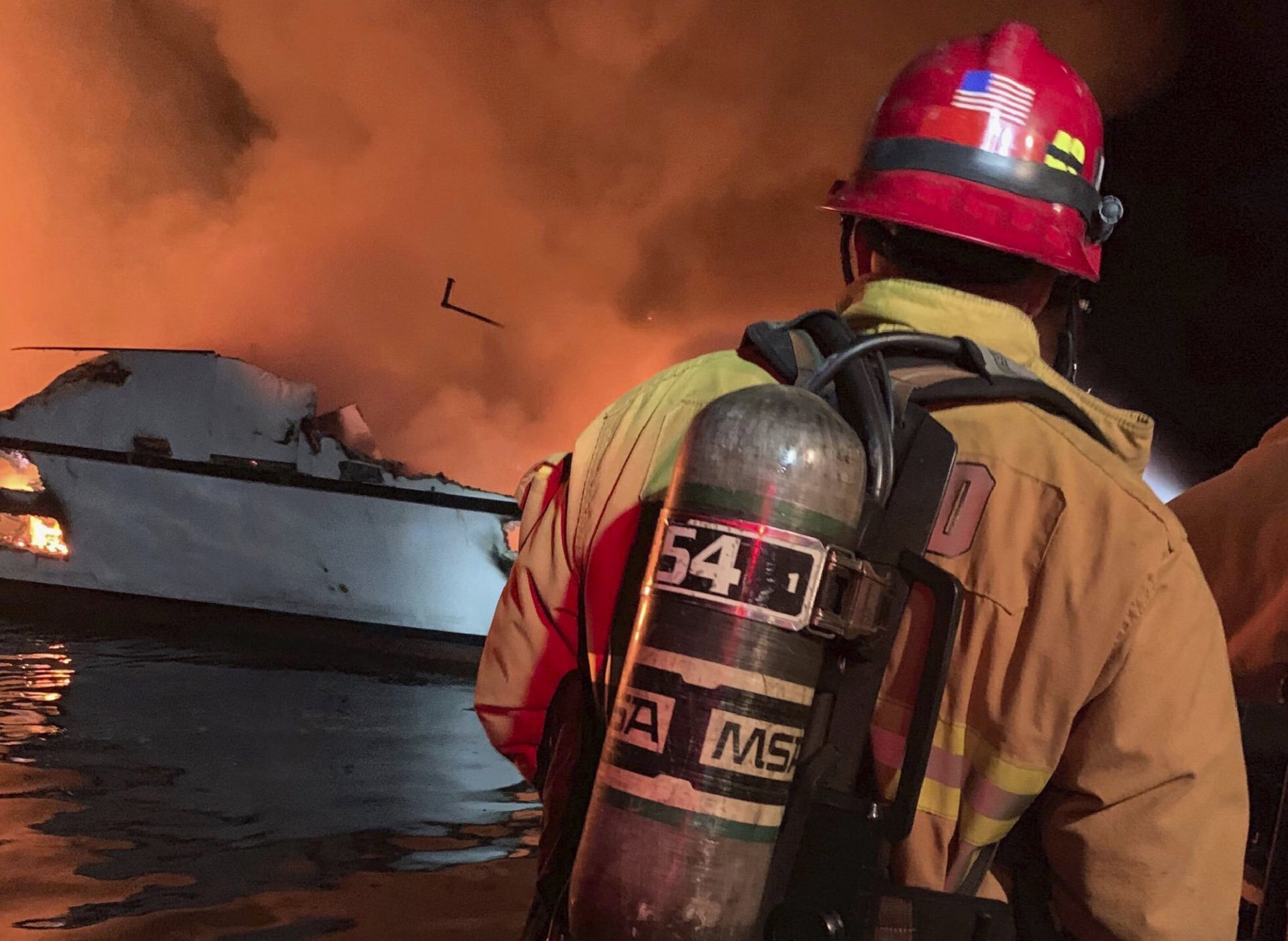 Fatal fire foiled rescue attempts by California boat crew | WITF