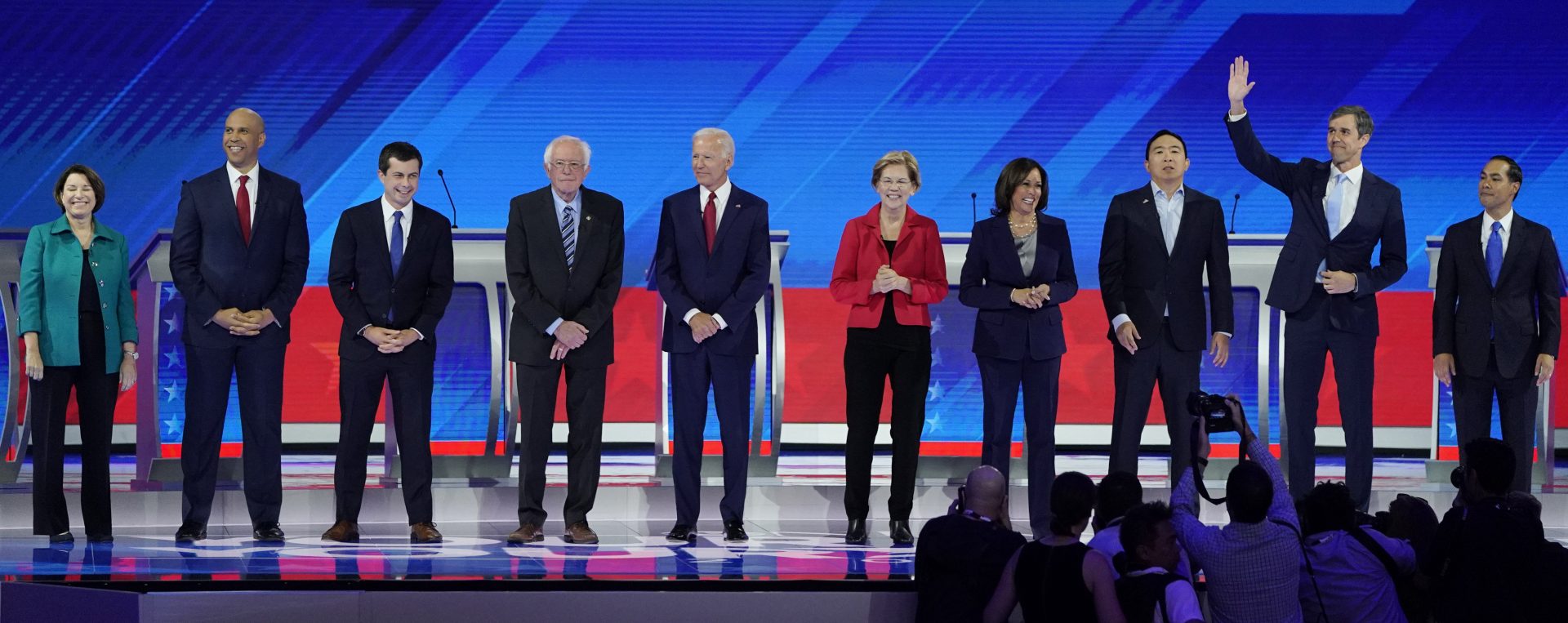 “Liberal, moderate divide” on display in Democratic debate | WITF