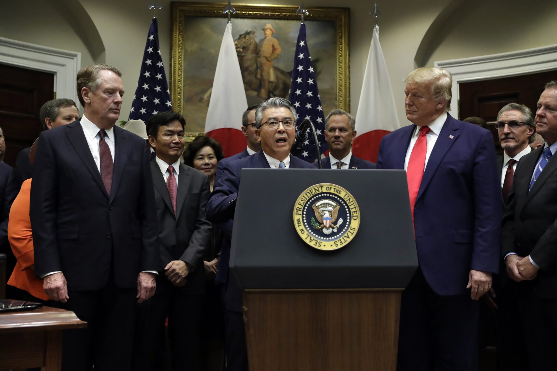 US signs limited deal with Japan on ag, digital trade | WITF