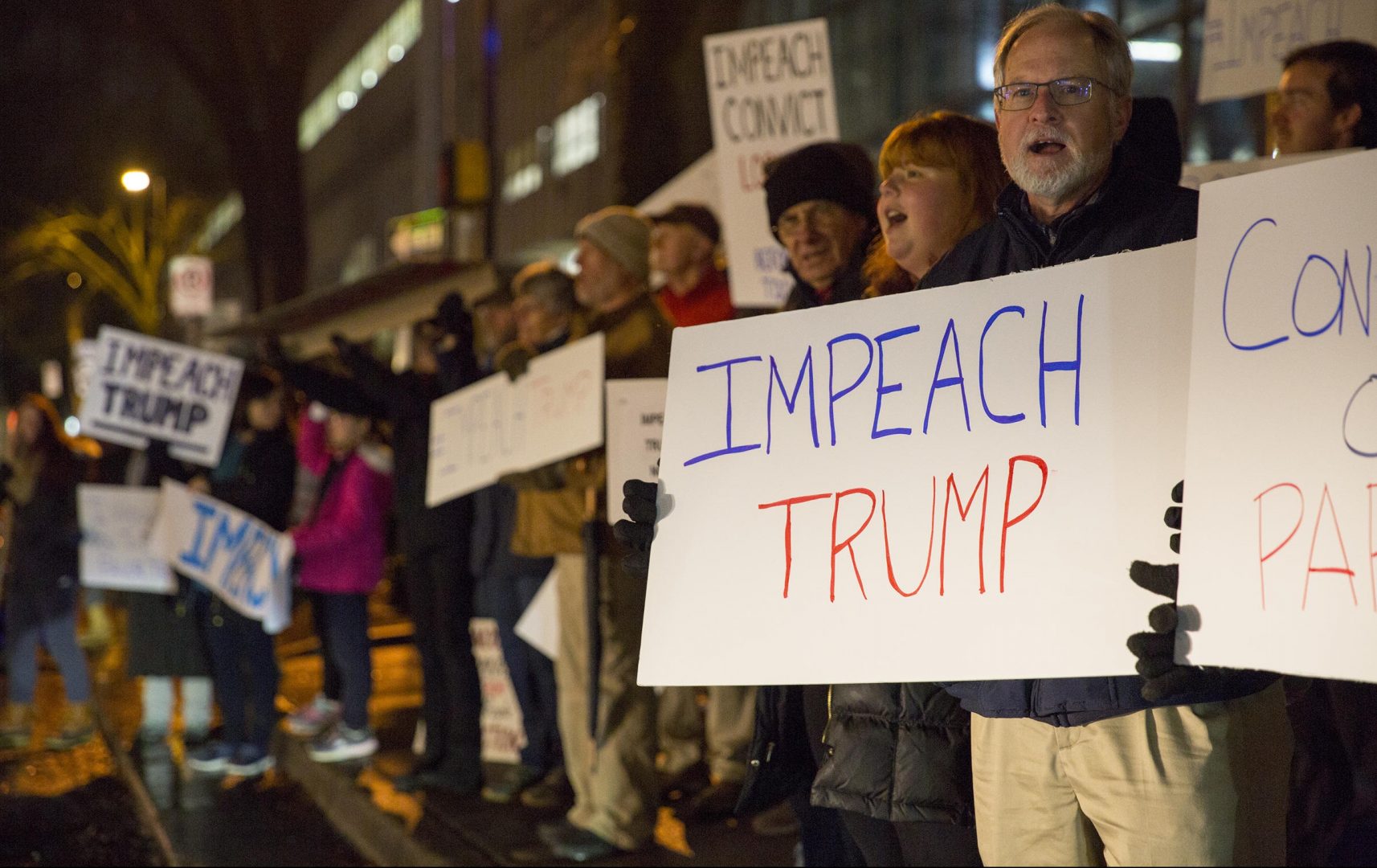“Impeach and remove” rally held in State College ahead of House ...