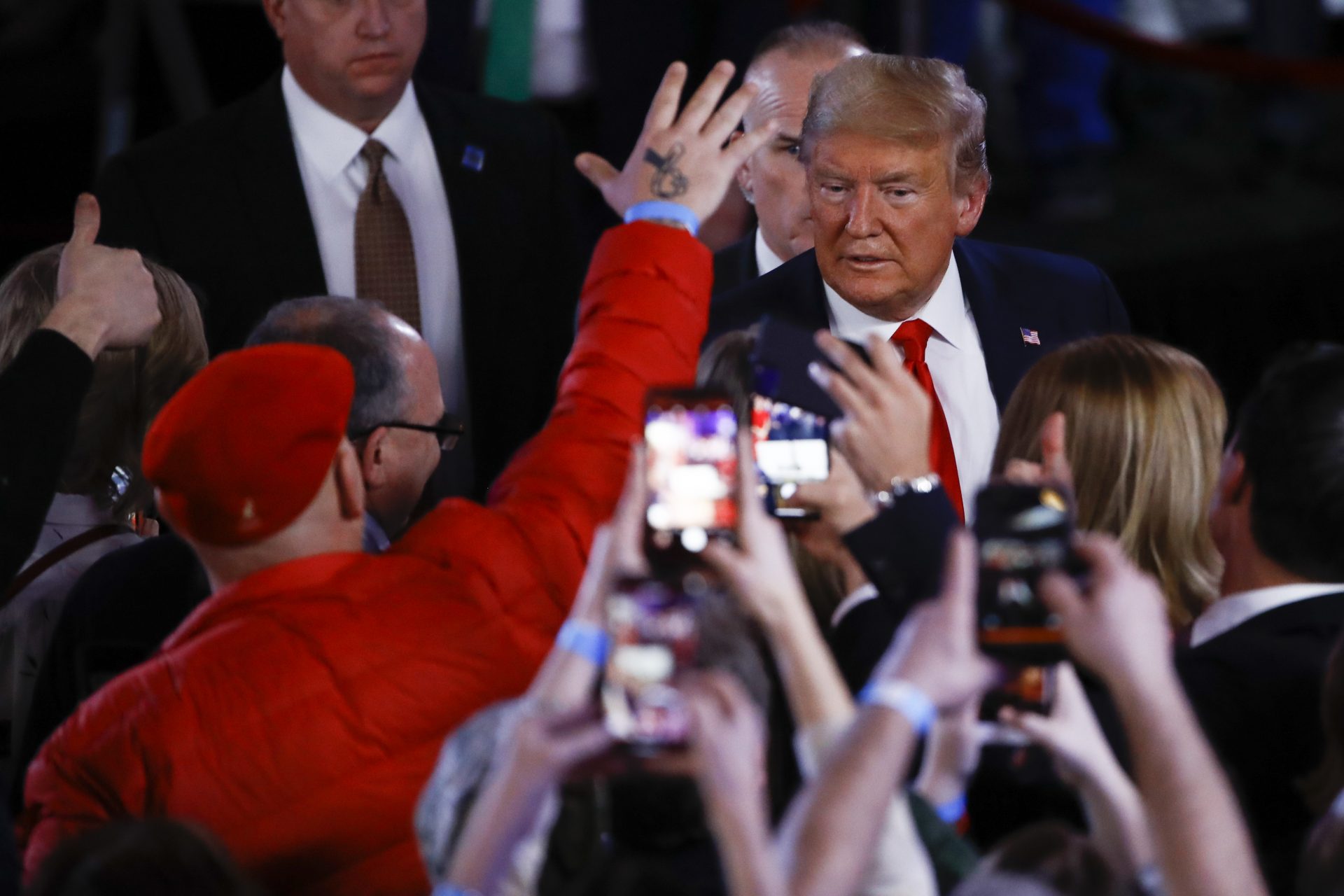 In Scranton, Trump defends his rhetoric in 1st TV town hall of 2020 | WITF