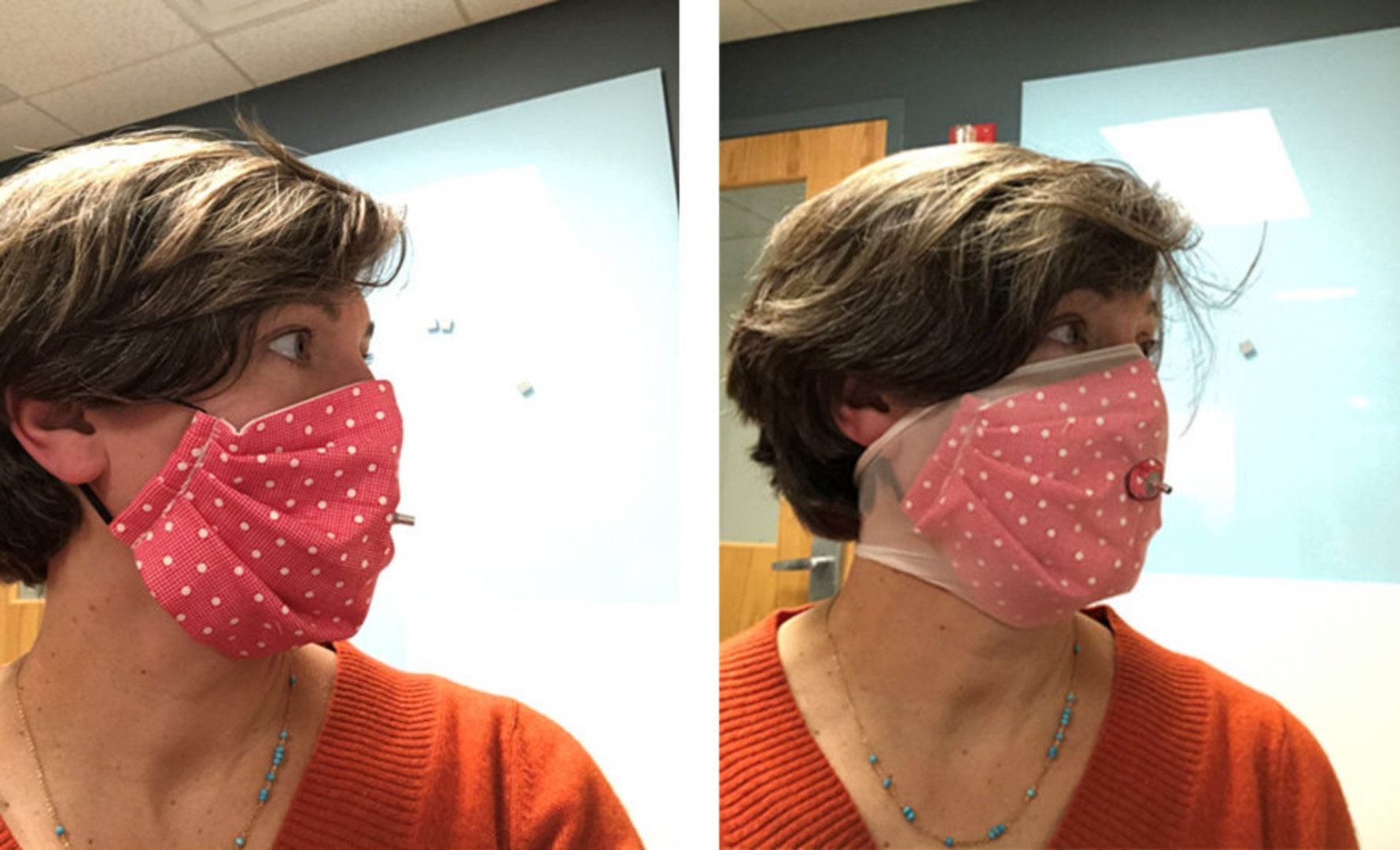 Adding a nylon stocking layer could boost protection from cloth masks ...