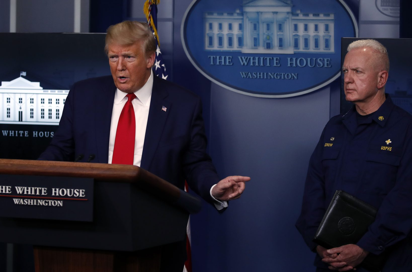 White House task force to hold briefing after day of staffing turmoil ...