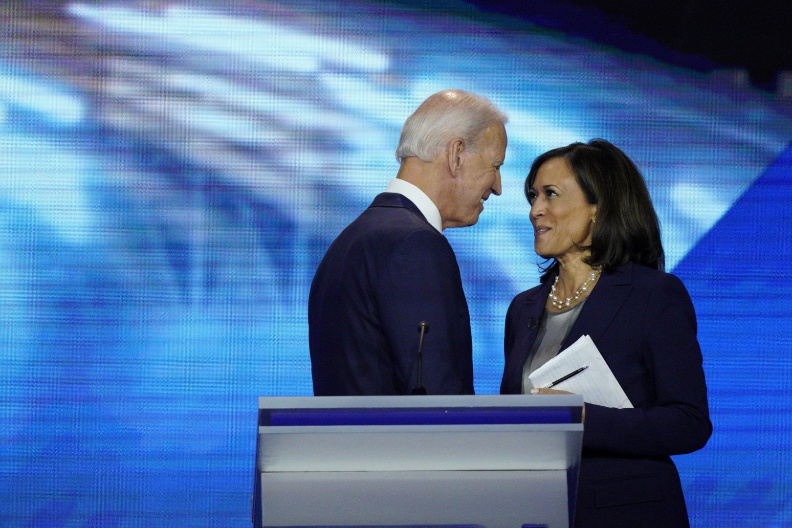 Kamala Harris is seen as the clear front-runner to be Joe Biden’s ...