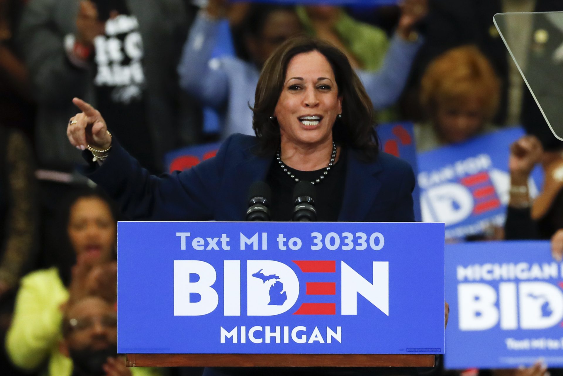 Kamala Harris is seen as the clear front-runner to be Joe Biden’s ...