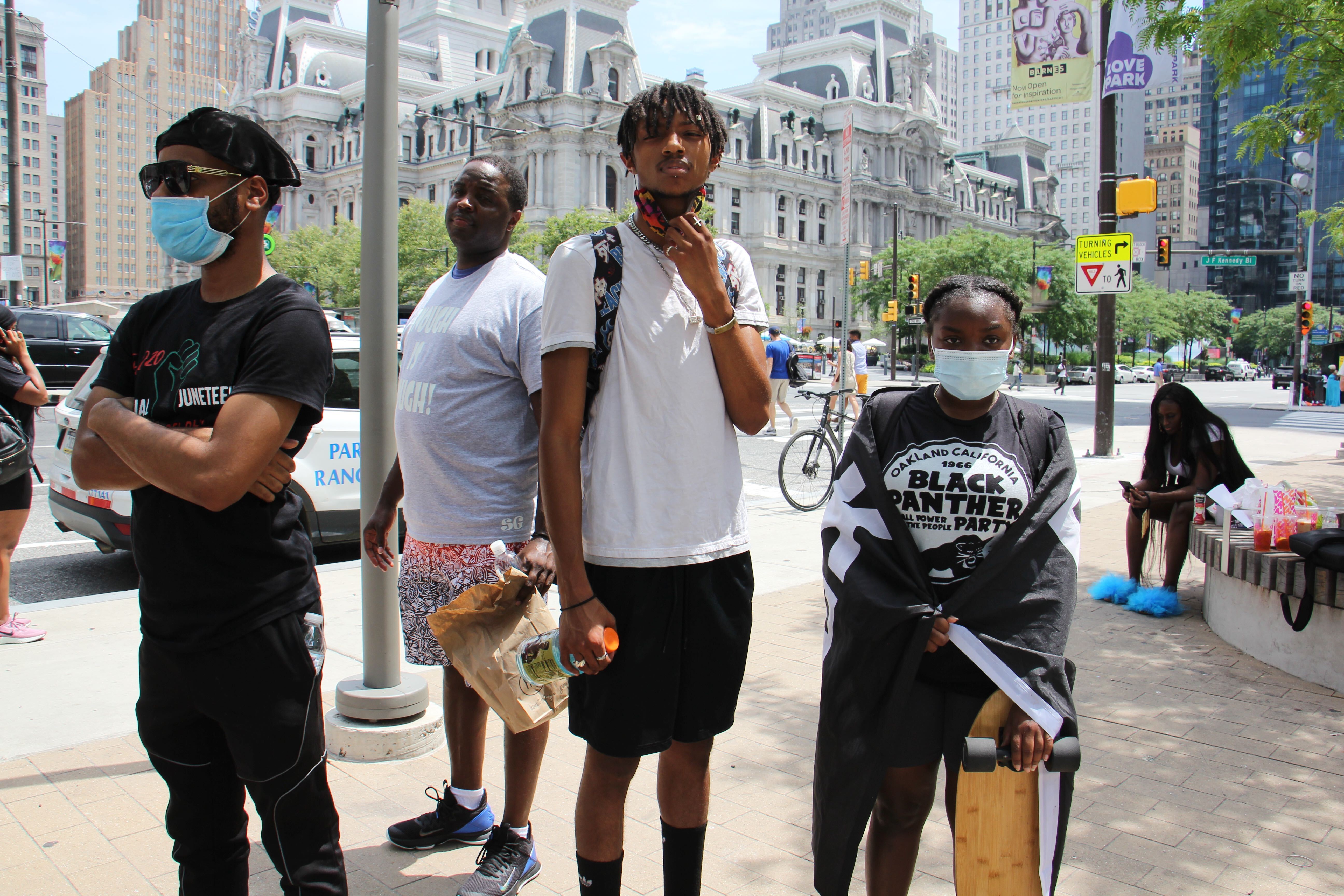 ‘We’re tired of losing our loved ones’: Young Philadelphians rally ...