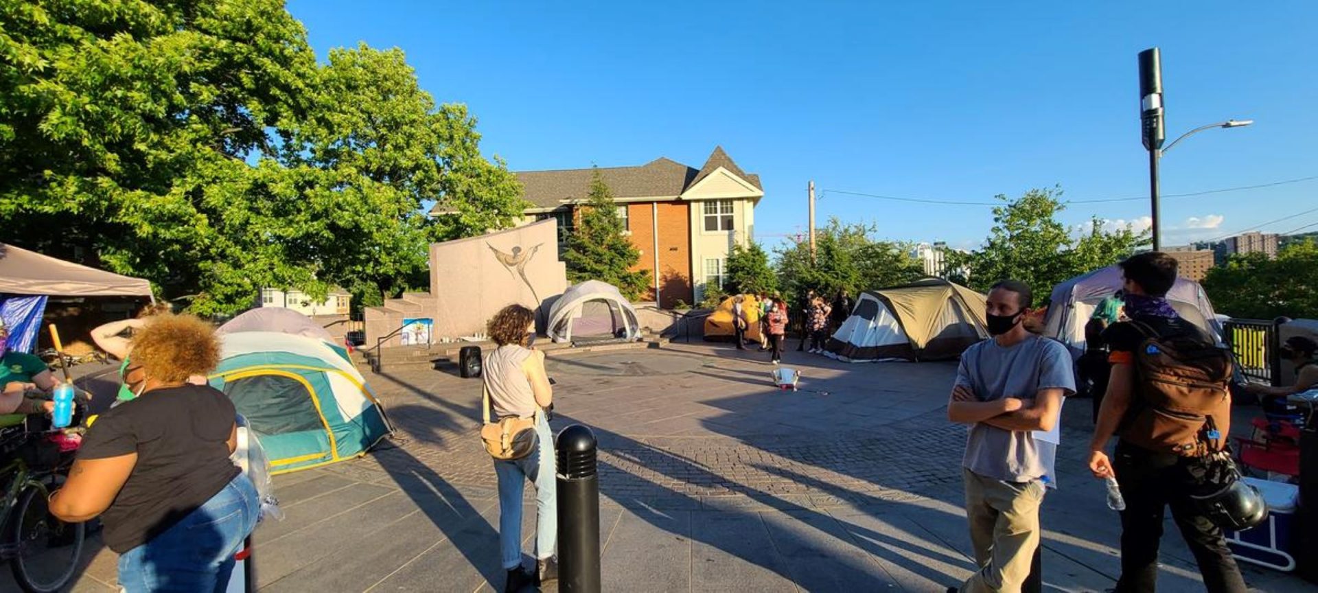 A mom seeking answers in her son’s death was drawn to Freedom Corner in ...