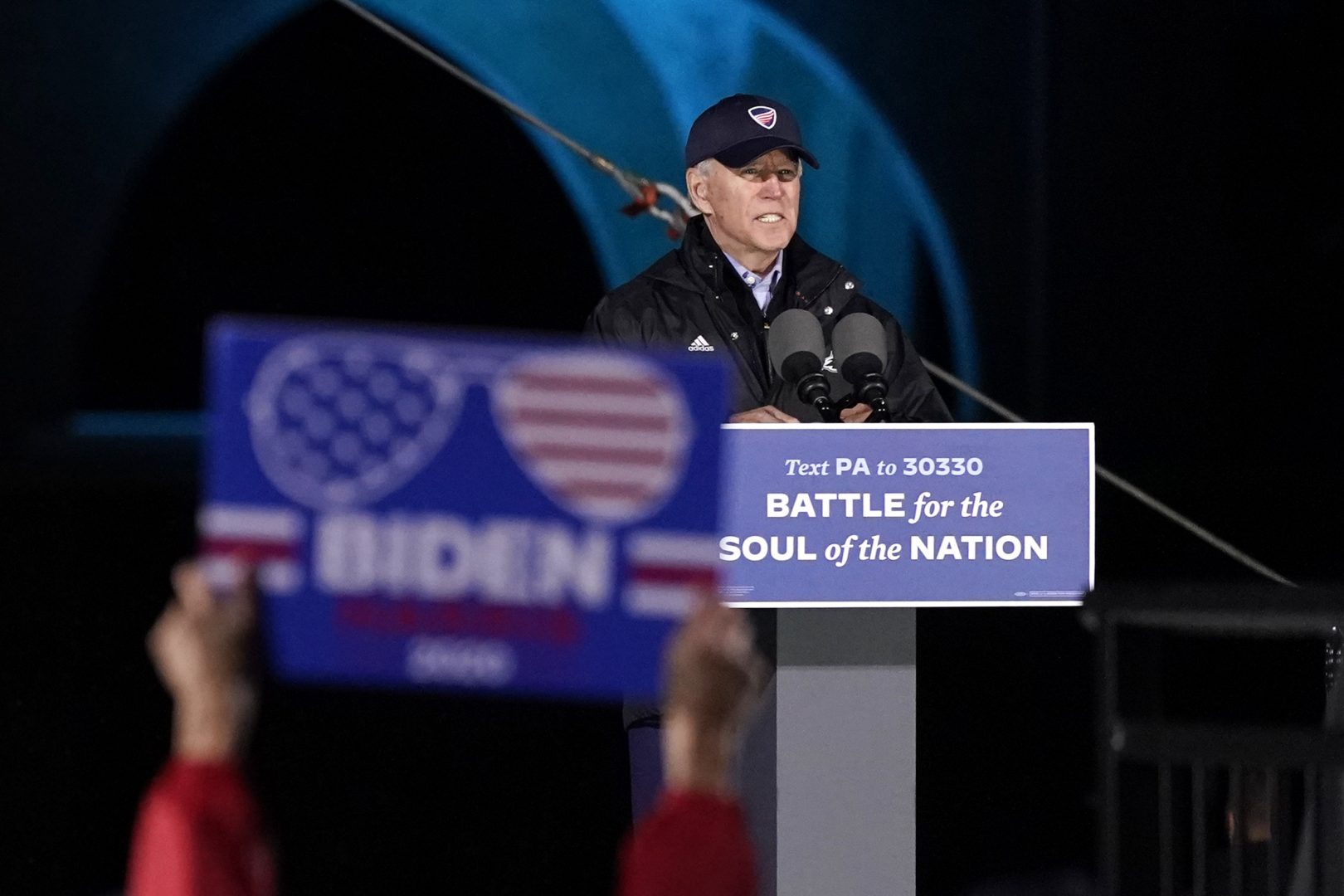 Biden edges into lead as Pennsylvania count nears finish | WITF