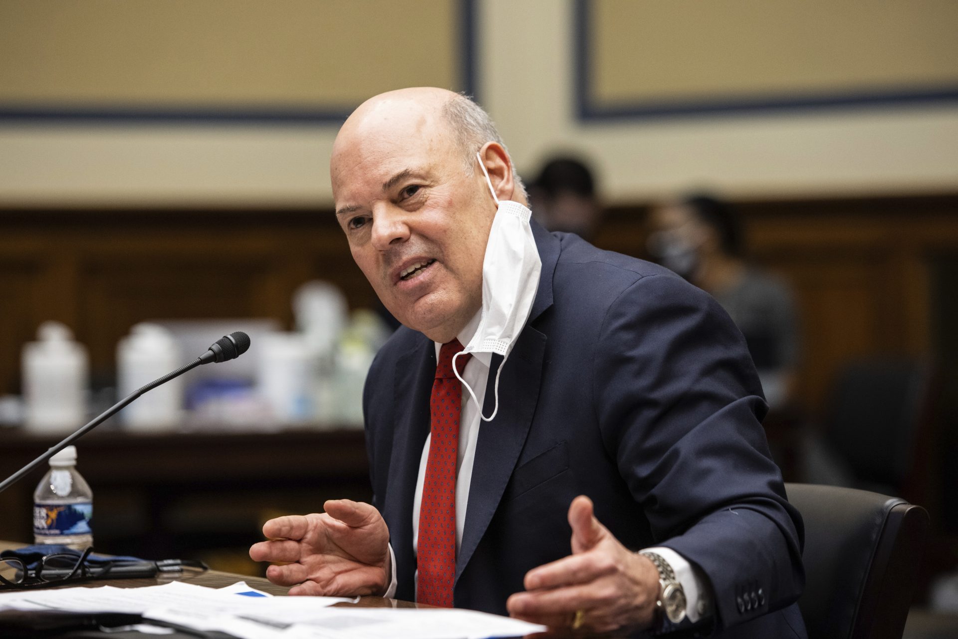 The postmaster general is under federal investigation over campaign ...