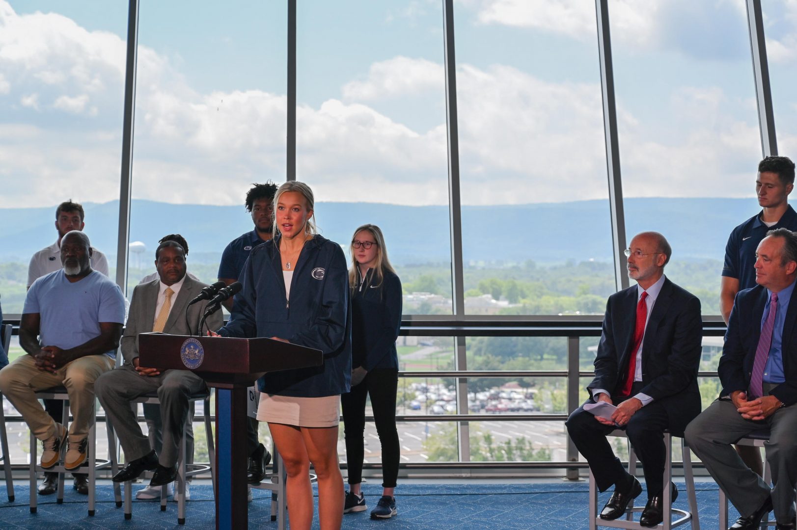 Wolf, Penn State athletes celebrate NIL legislation allowing ...