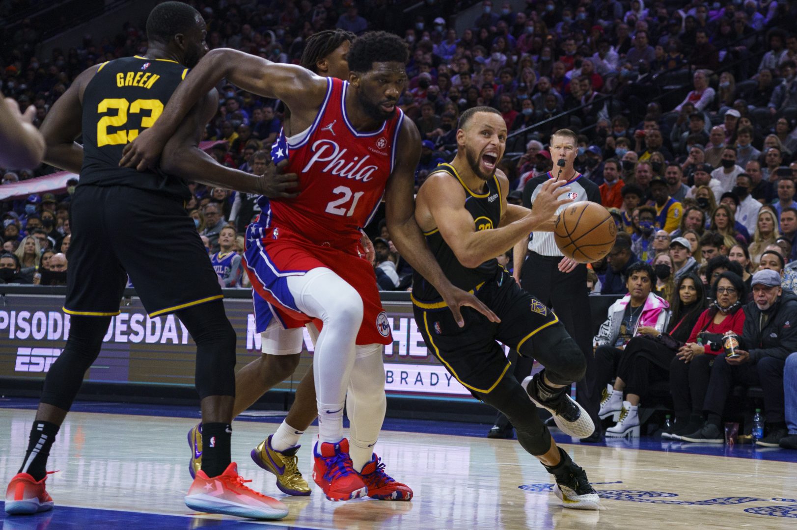 76ers delay Curry’s 3-point record bid, beat Warriors 102-93 | WITF