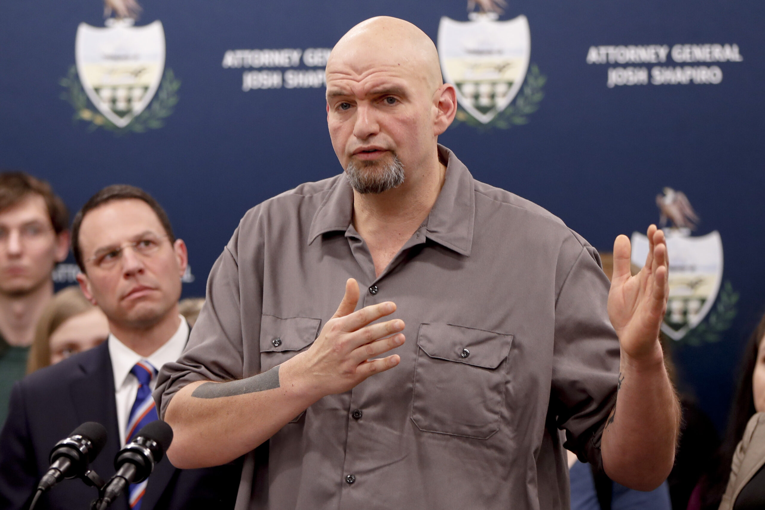 As Pennsylvania’s lieutenant governor, John Fetterman had a light ...