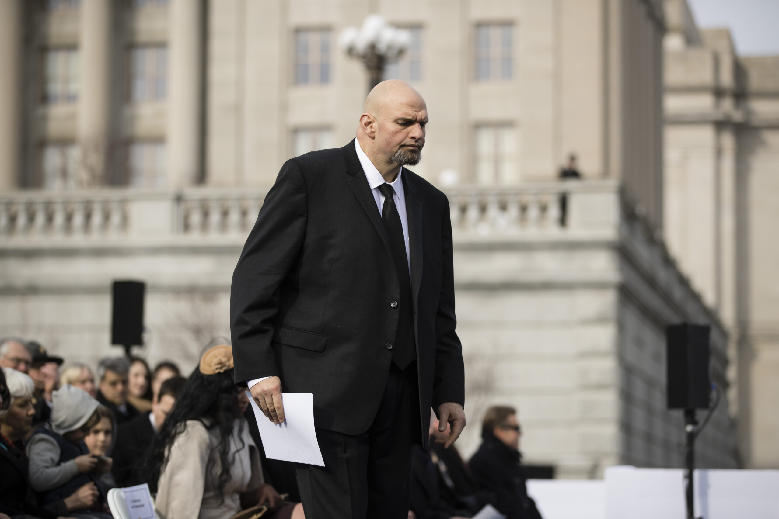 As Pennsylvania’s lieutenant governor, John Fetterman had a light ...