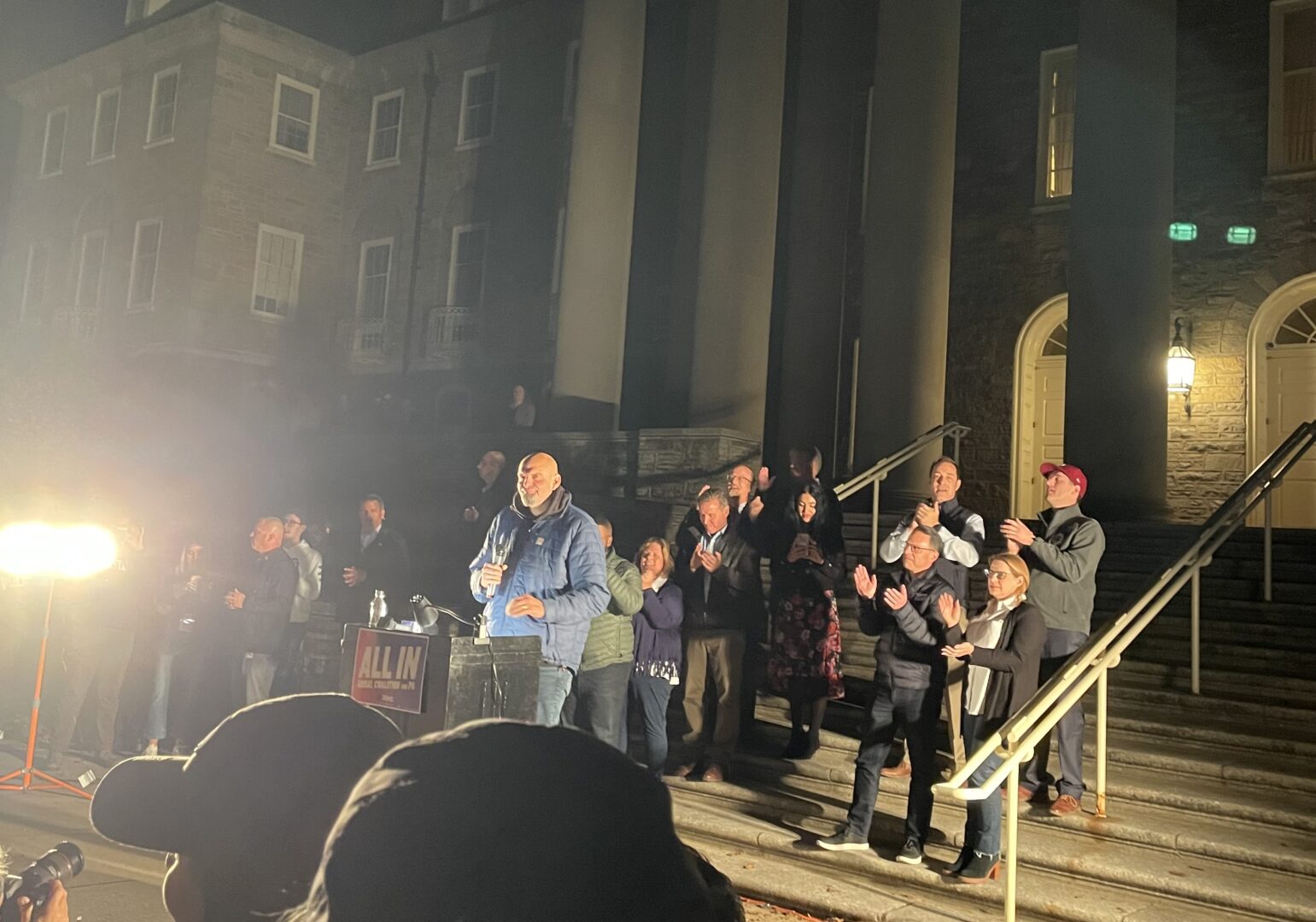Josh Shapiro and John Fetterman hold a rally at Penn State | WITF
