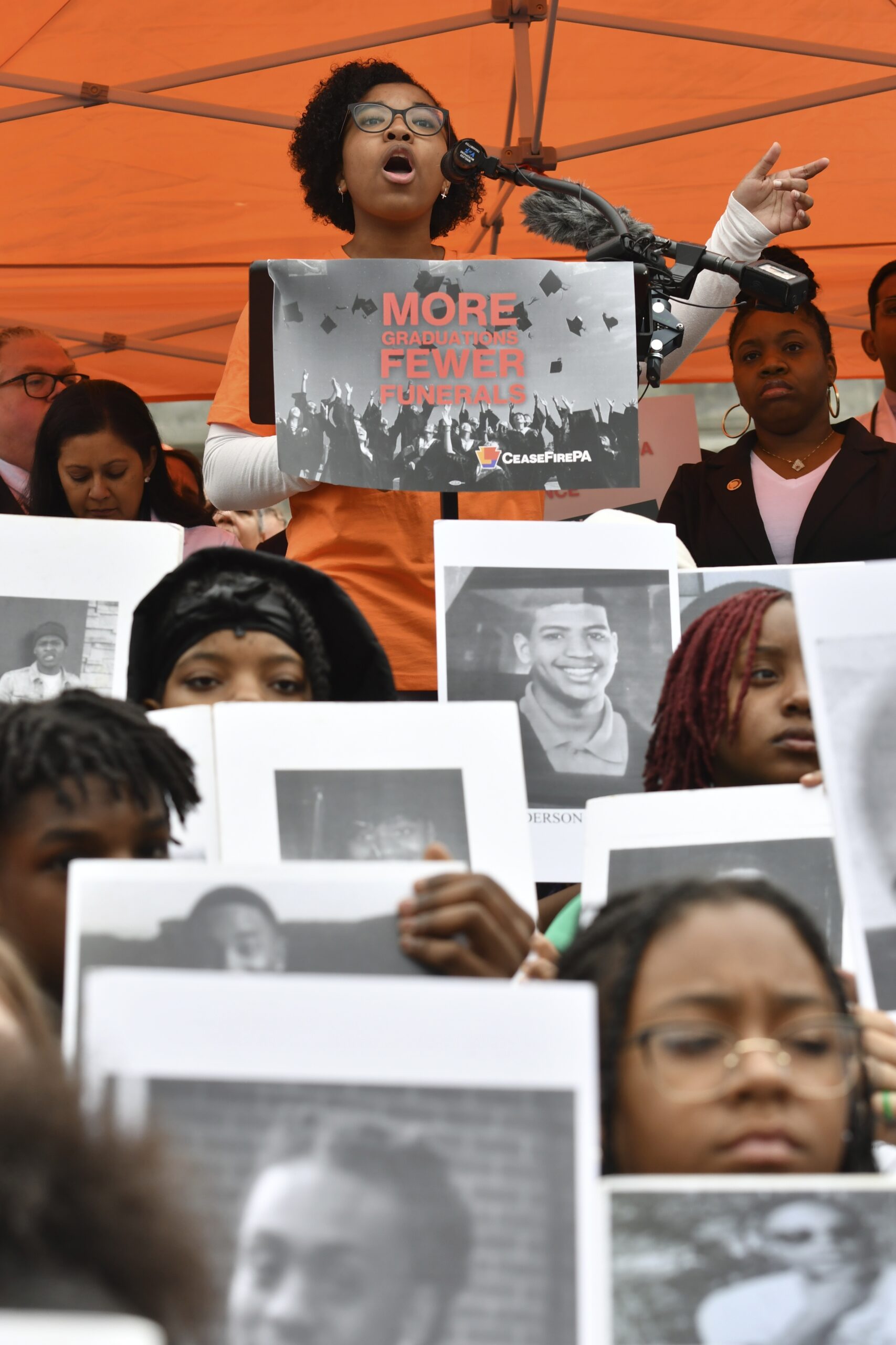 Democrats, marchers press gun violence debate at Pa. Capitol | WITF