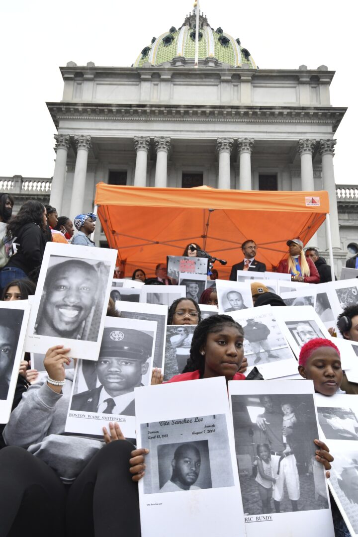 Democrats, marchers press gun violence debate at Pa. Capitol | WITF