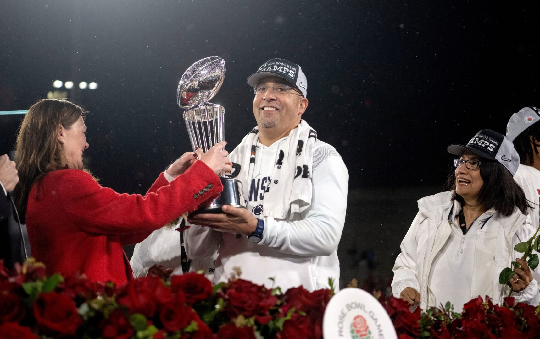A private jet flew Penn State’s president to the Rose Bowl. Who paid for it? | WITF