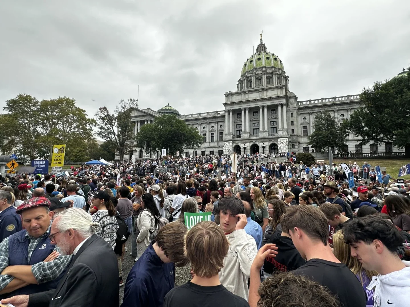 Anti-abortion advocates gather at Pa. Capitol for March for Life rally ...