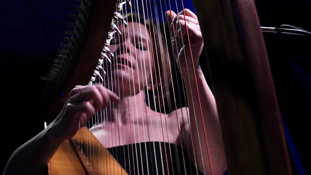 Interview and performance with harpist-singer Mary-Kate Spring Lee ...