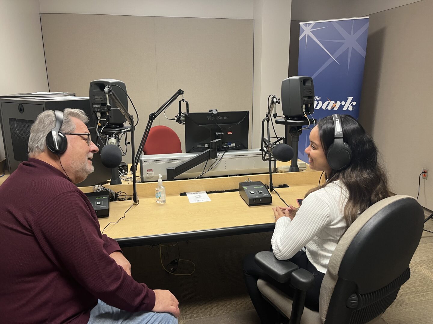 Asia Tabb and former The Spark Host Scott Lamar Share Stories for ...